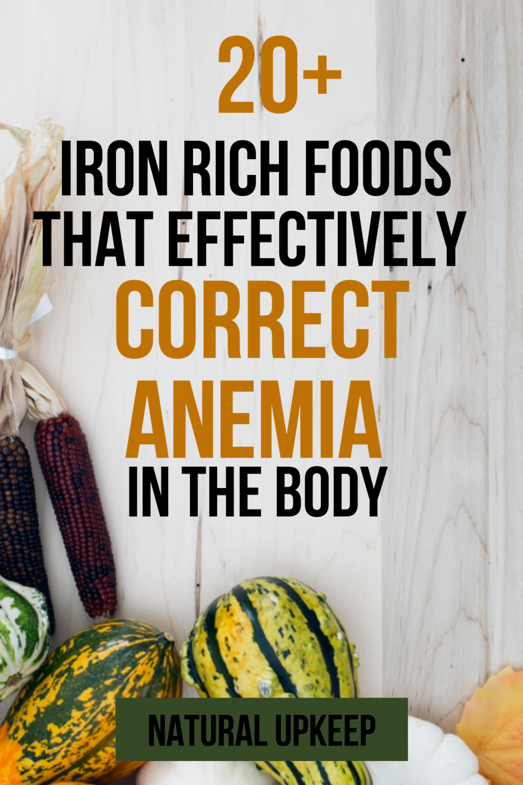 How to correct anemia with a good diet and supplements – Natural Upkeep